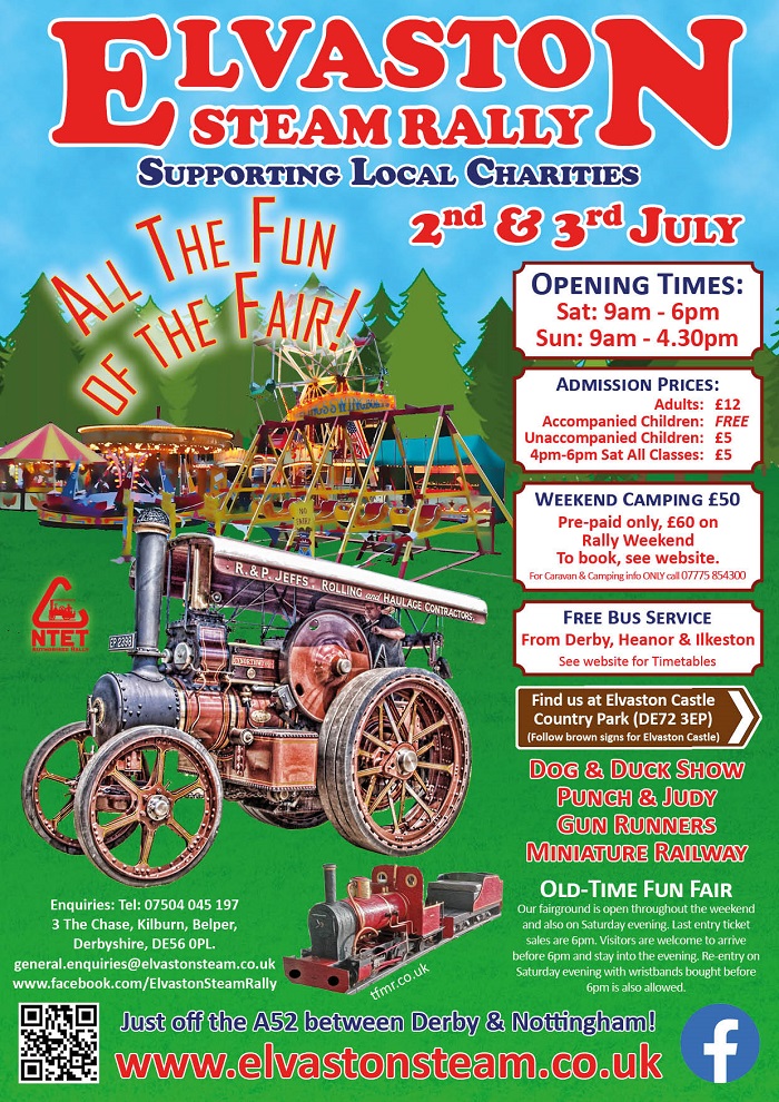 Elvaston Steam Rally - Home